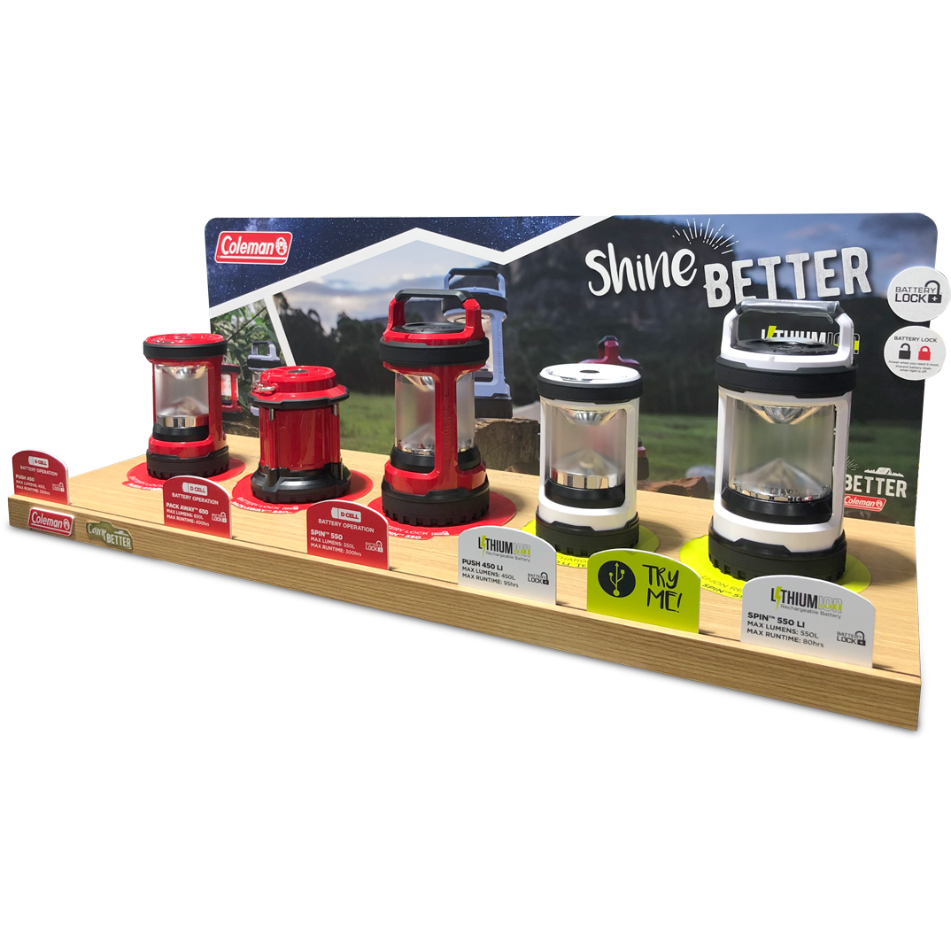 Coleman Bases – Think Display Shop