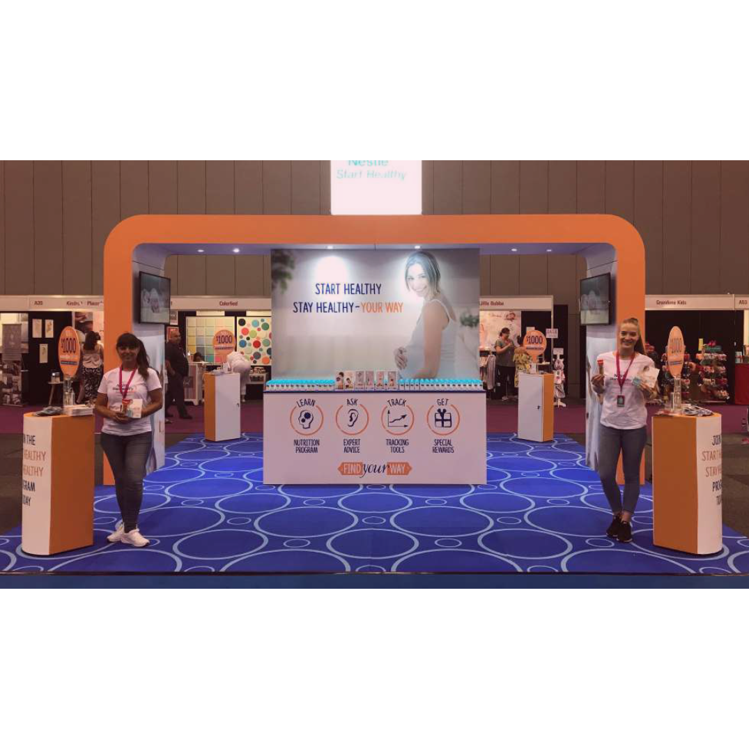 Nestle Expo Stand – Think Display Shop